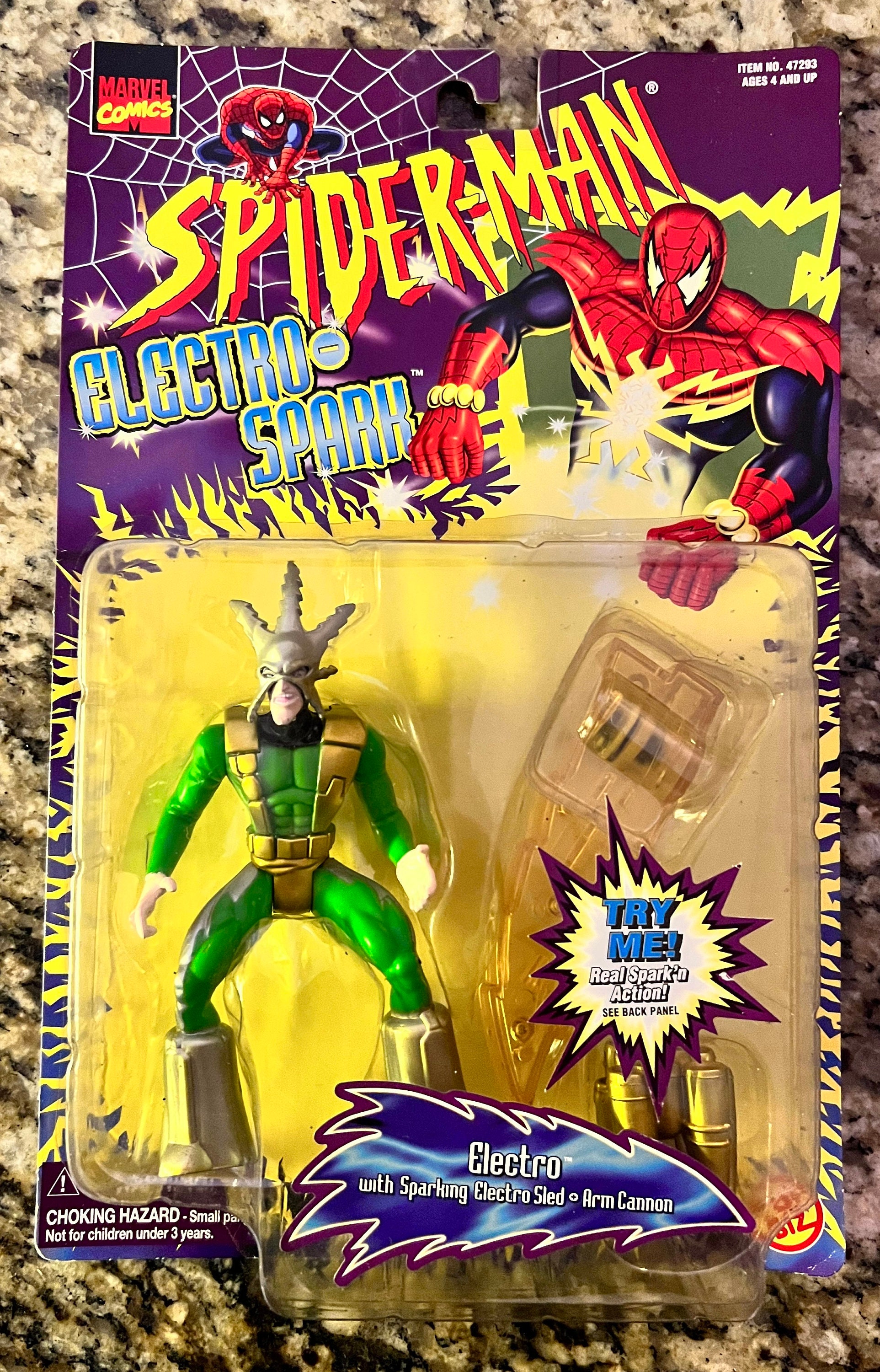 Electro Spider Man
