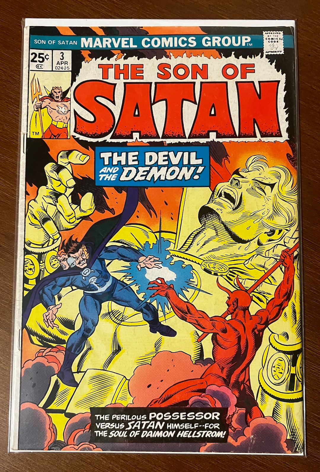 Marvel Comics: the Son of Satan 3 Comic 1976 - Etsy