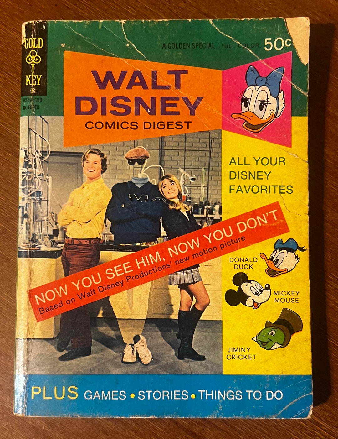 Gold Key: Walt Disney Comics Digest 1972 - Etsy