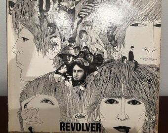 Beatles Ultra Rare Alternate Revolver 1966 Cover LP Vinyl Album Lennon ...