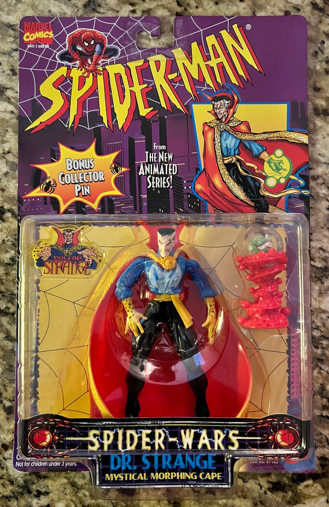 Toy Biz: Spider-man's Dr. Strange Action Figure (1996) - Etsy