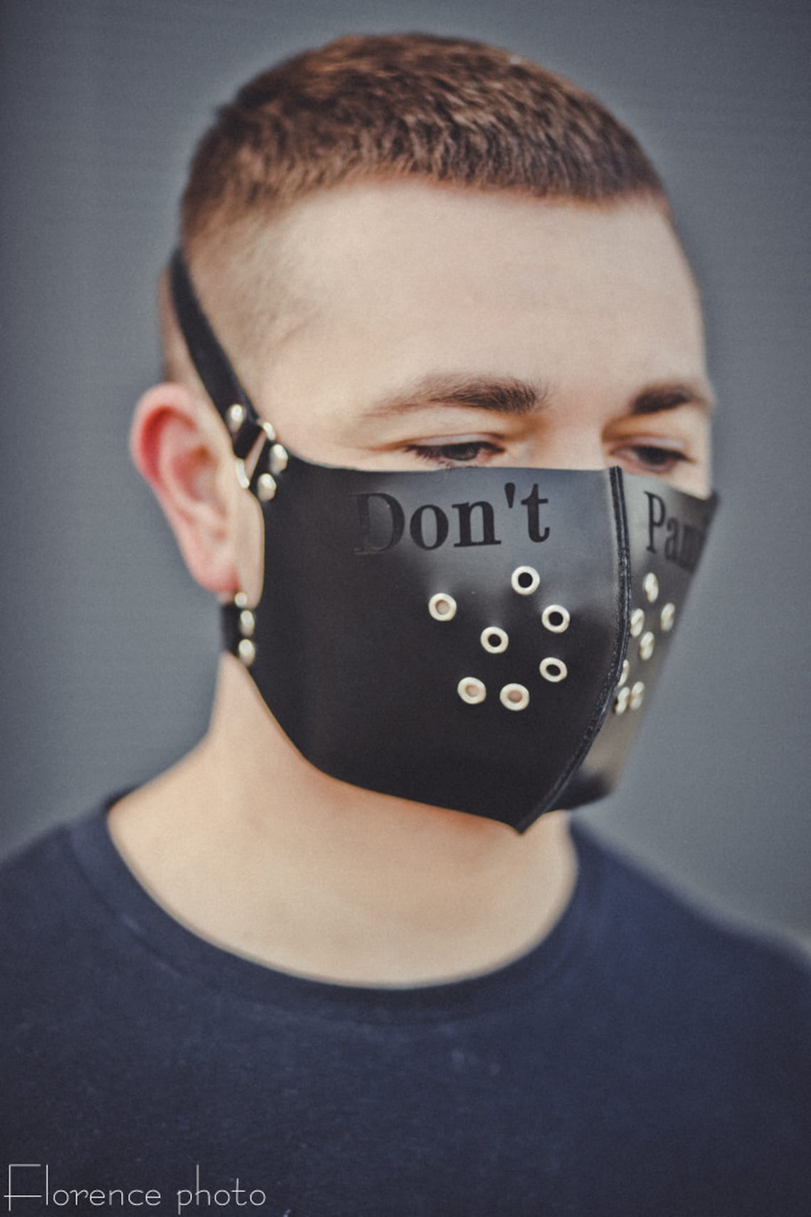 Custom Face Mask Leather Fetish Mask BDSM Masks Fetish | Etsy