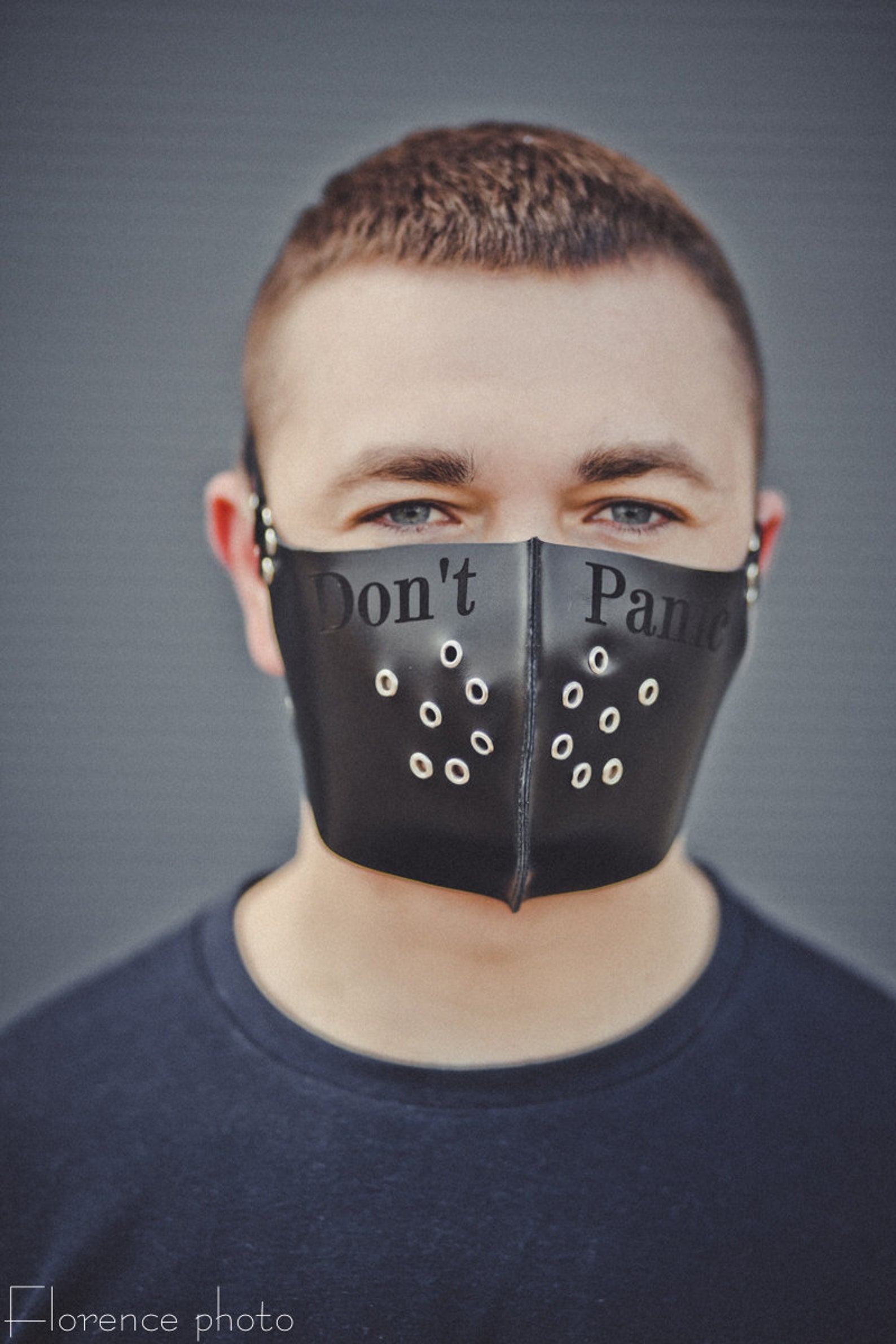Custom Face Mask Leather Fetish Mask Bdsm Masks Fetish Etsy