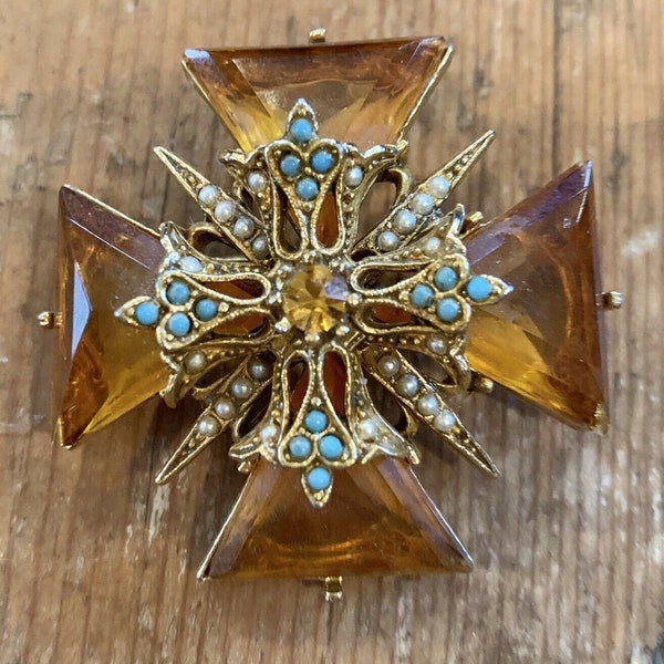 Signed Art Brooch - Etsy