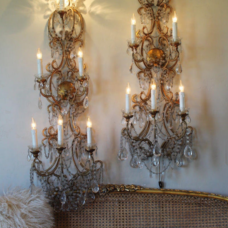 Beaded Sconces - Etsy