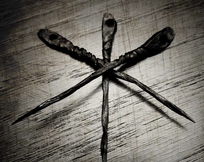 Hand Forged Blackthorn Needles - Etsy