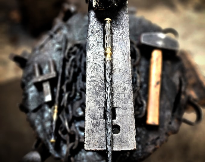 Hand Forged Hazel Wand - Etsy