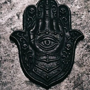 Gauntlet Middle Finger Hamsa Evil Eye Charm - Etsy Canada