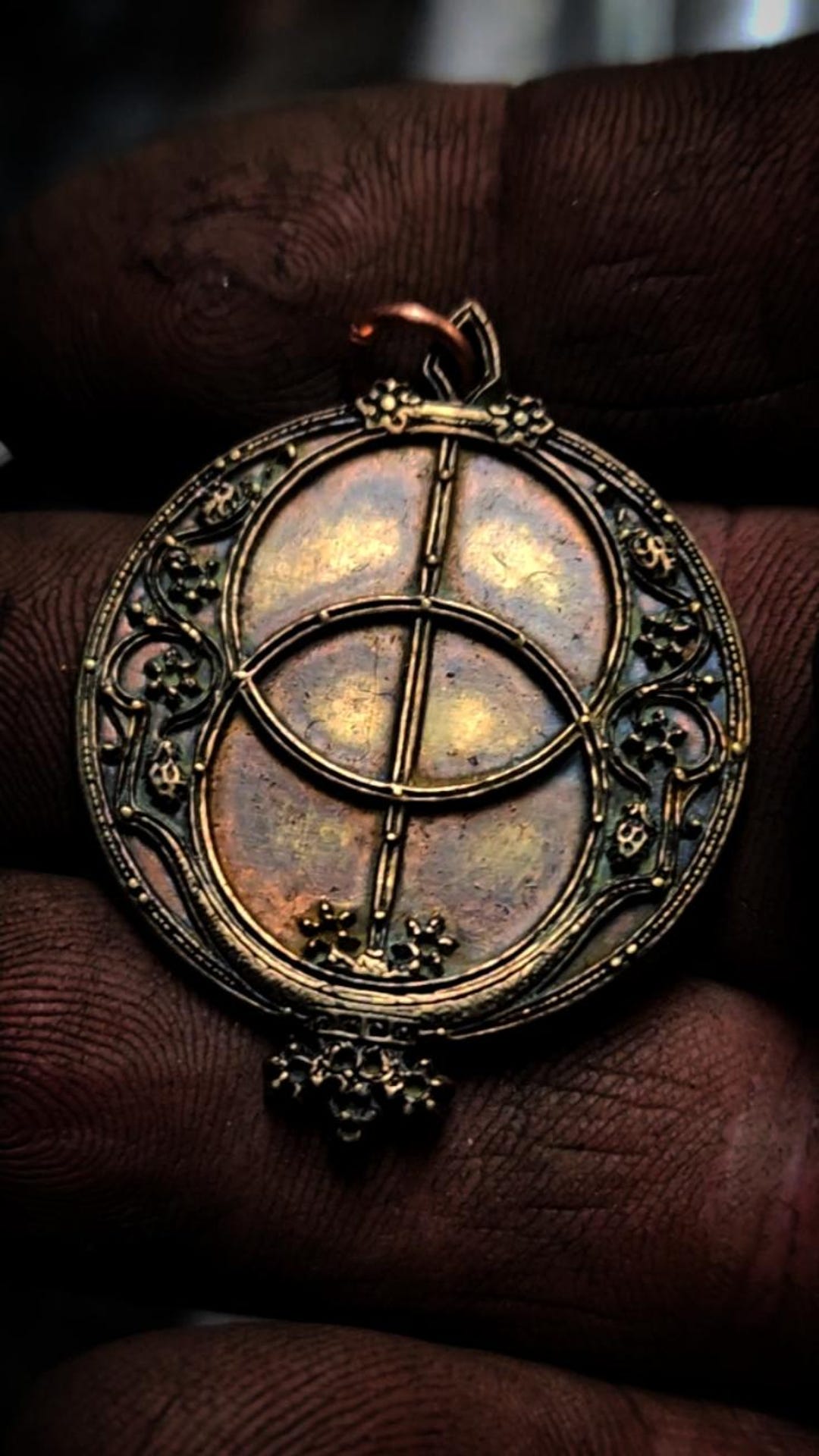 Chalic Well Pendant Brass - Etsy