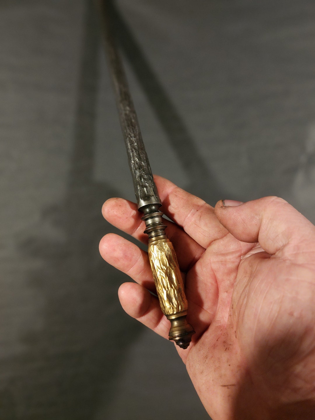 Hand Forged Hazel Wand - Etsy