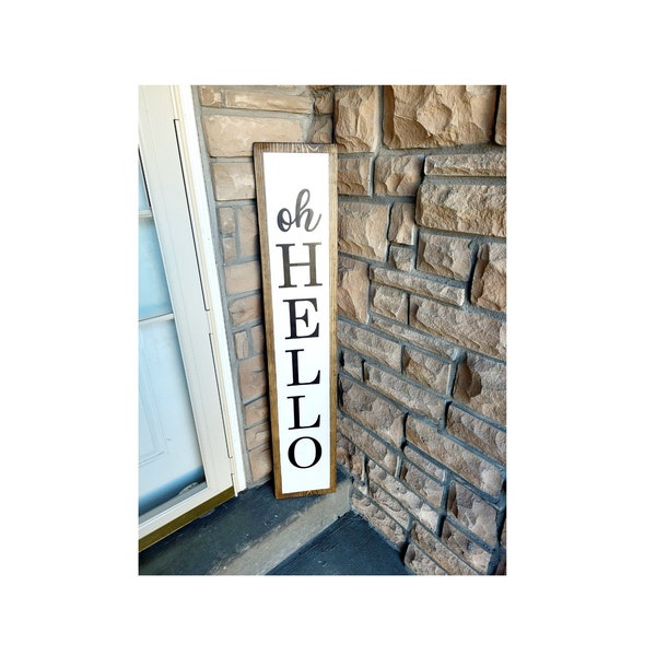 Oh Hello Sign - Etsy
