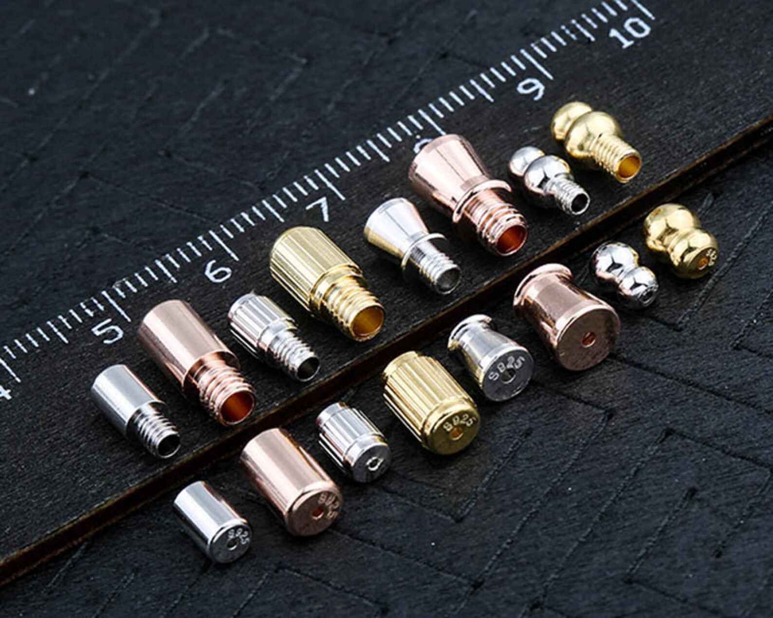 925 Silver Spiral Buckle 925 Silver Pendant Buckle DIY 925 | Etsy