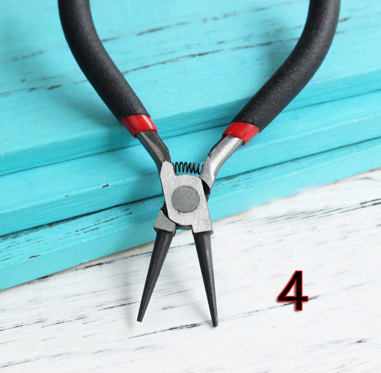 Jewelry Tool Set Round Nose Pliers Flat Nose Pliers Wire | Etsy