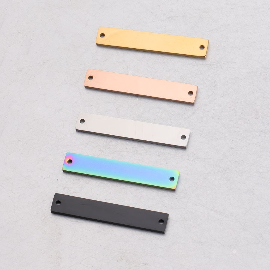 10pcs Rectangle Stamping Bar Stainless Steel Bar Polished - Etsy