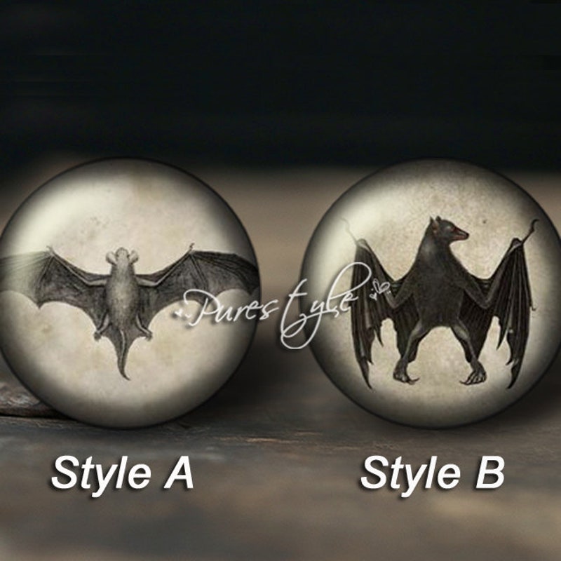 Bat Cabochon - Etsy