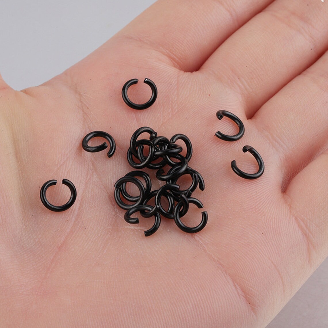 100pcs Stainless Steel Jump Ring Link Connector Open Jump - Etsy