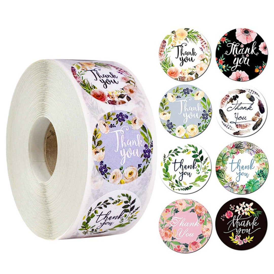 Thank You Stickers Wedding Favor Stickers Labels Save the Date Stickers ...
