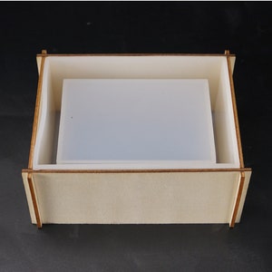 Tissue Box Silicon Mold,diy Resin Mold,flexible Silicone Mold Tray ...