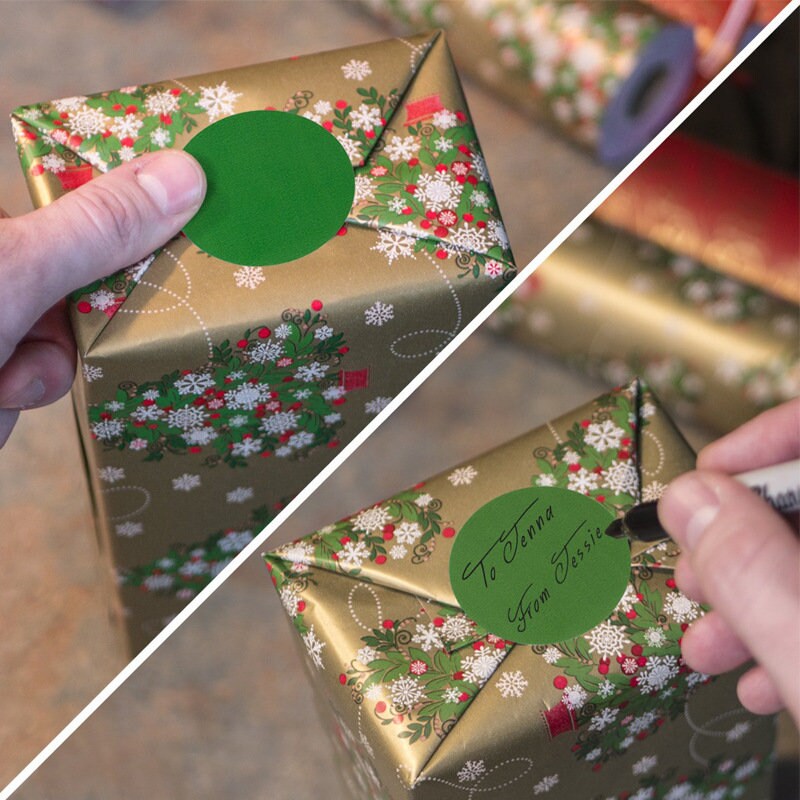 12 Colors Blank Labels Stickers Wedding Favor Stickers Labels | Etsy