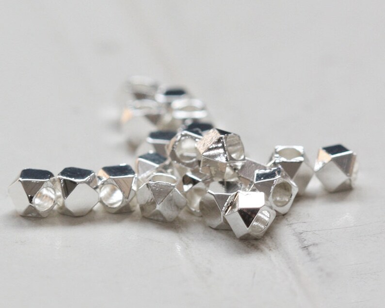 2.5mm Raw Brass Spacer Beads Charm Pendants Square Stamping - Etsy