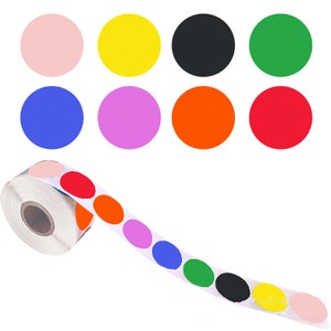 8 Colors Blank Labels Stickers Wedding Favor Stickers Labels Save the ...