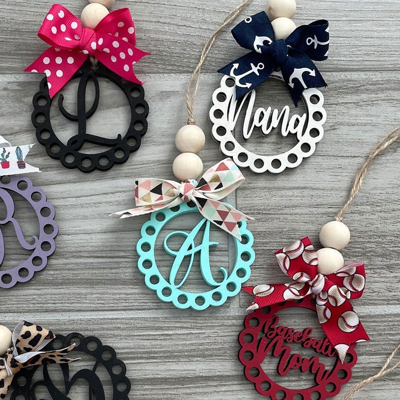 Monogram Charm - Etsy