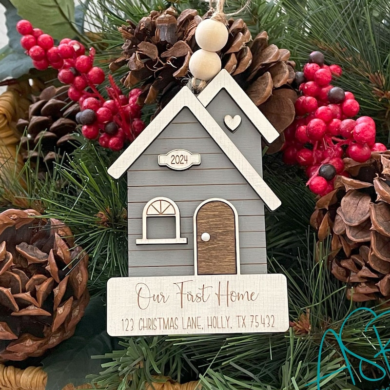 First House Ornament - Etsy
