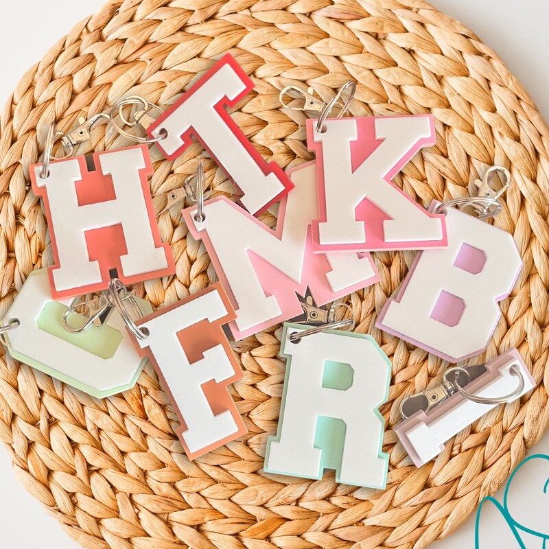 Acrylic Initials - Etsy