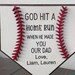 God Hit a Home Run When He Made You Our Dad, Baseball Sign, Father's ...