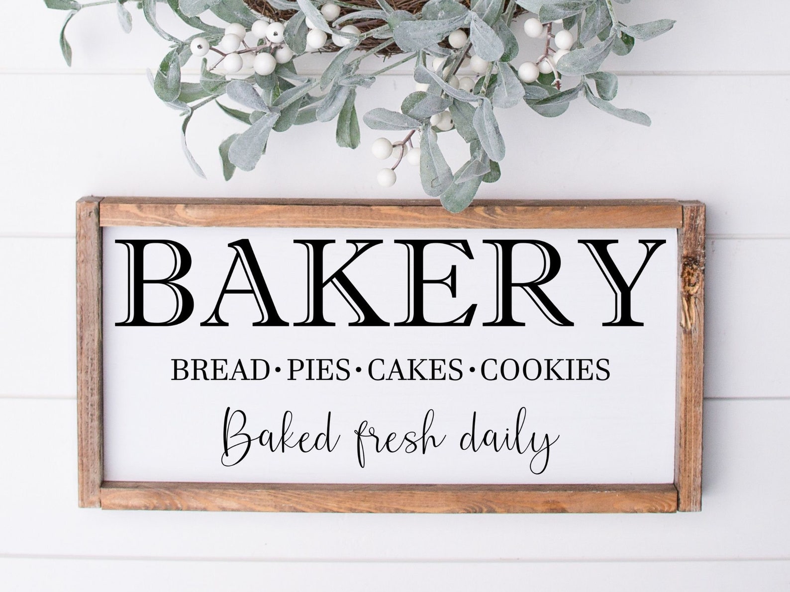 Bakery | Bread Pie Cakes Cookies | Baked Fresh Daily | SVG | PNG ...