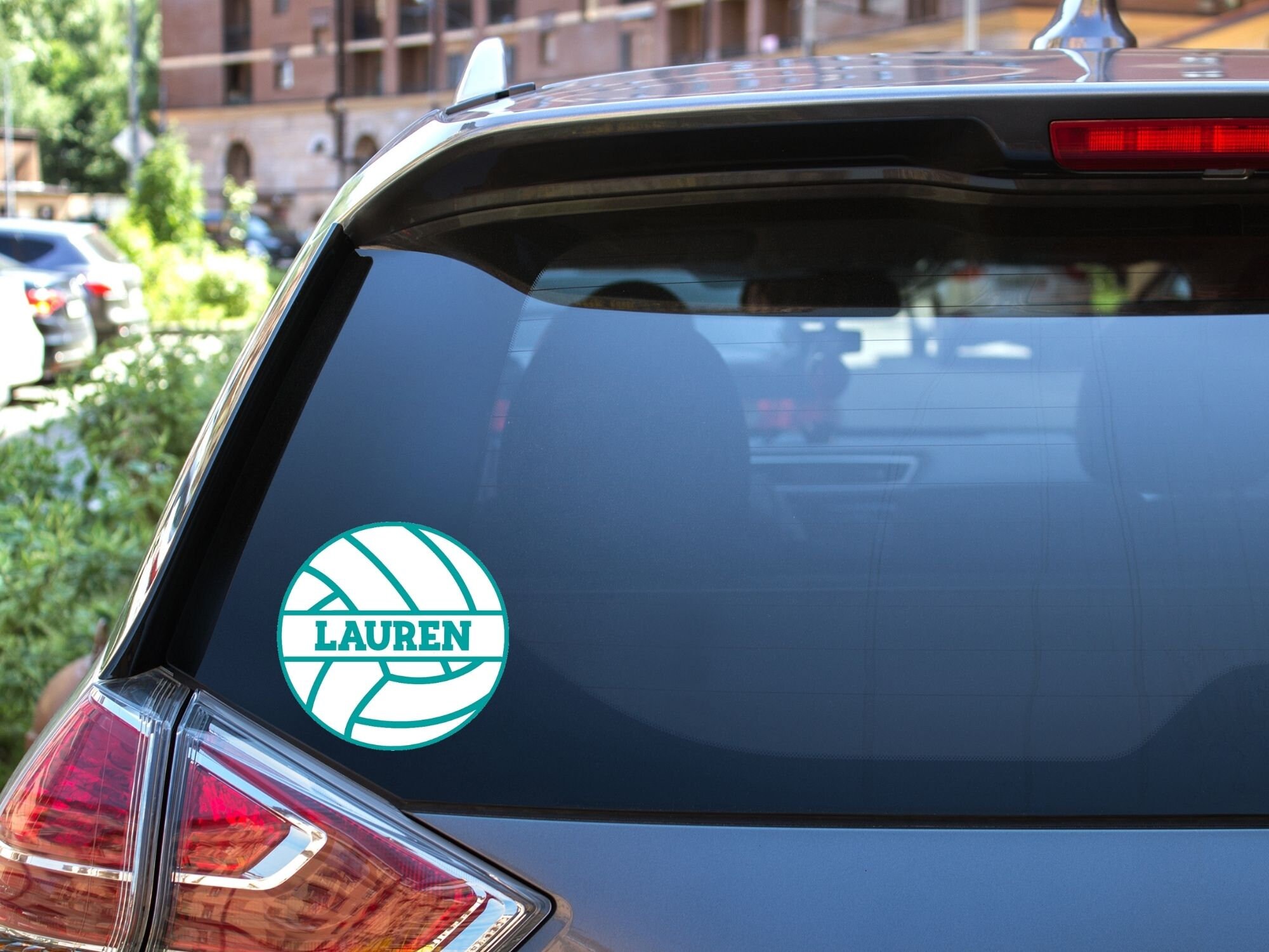 Personalized Volleyball Decal | Water Bottle Decal | Car Decal | Sports ...