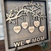 Family Tree Sign, We Love Mom Sign, Mother's Day Gift, Our Family - Etsy