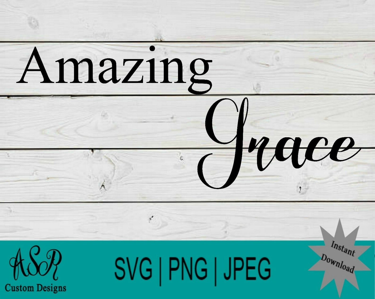 Amazing Grace SVG | Png | Svg | Cricut Files | Svg for Wood Signs ...
