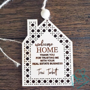 Real Estate Agent Gift Tag, Realtor Gift Basket Tag, Realtor Closing ...