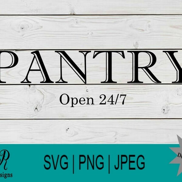 Pantry Svg - Etsy