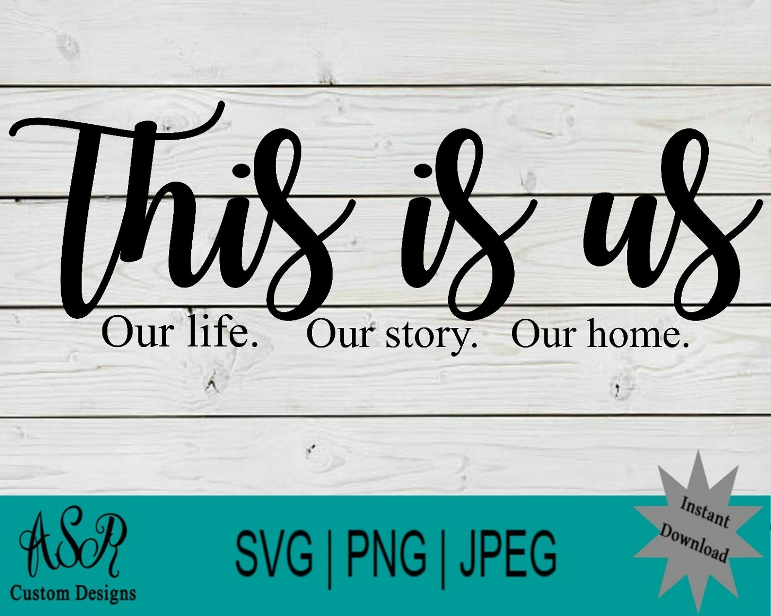 This is Us SVG | PNG | Cricut Files | SVG| Cuttables | Instant Download ...