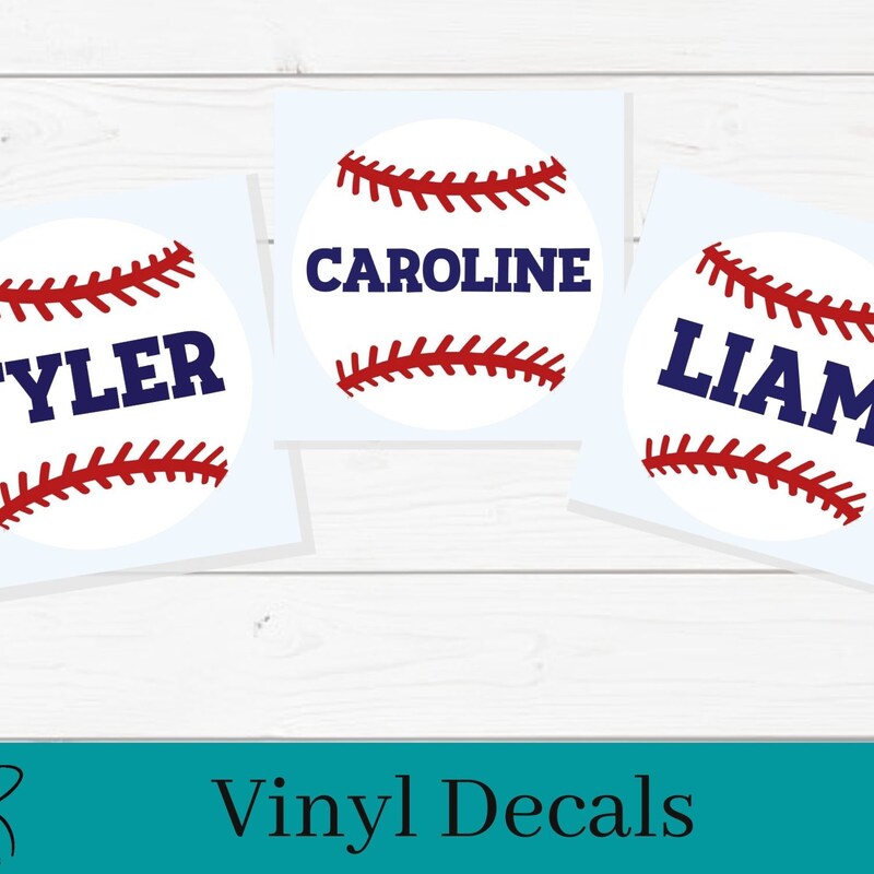 Baseball Decal - Etsy