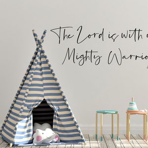 The Lord is With You Mighty Warrior SVG | PNG | Cricut Files ...