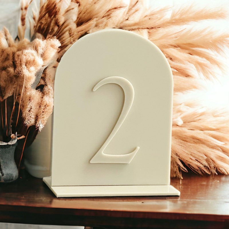 Table Numbers Minimalist - Etsy