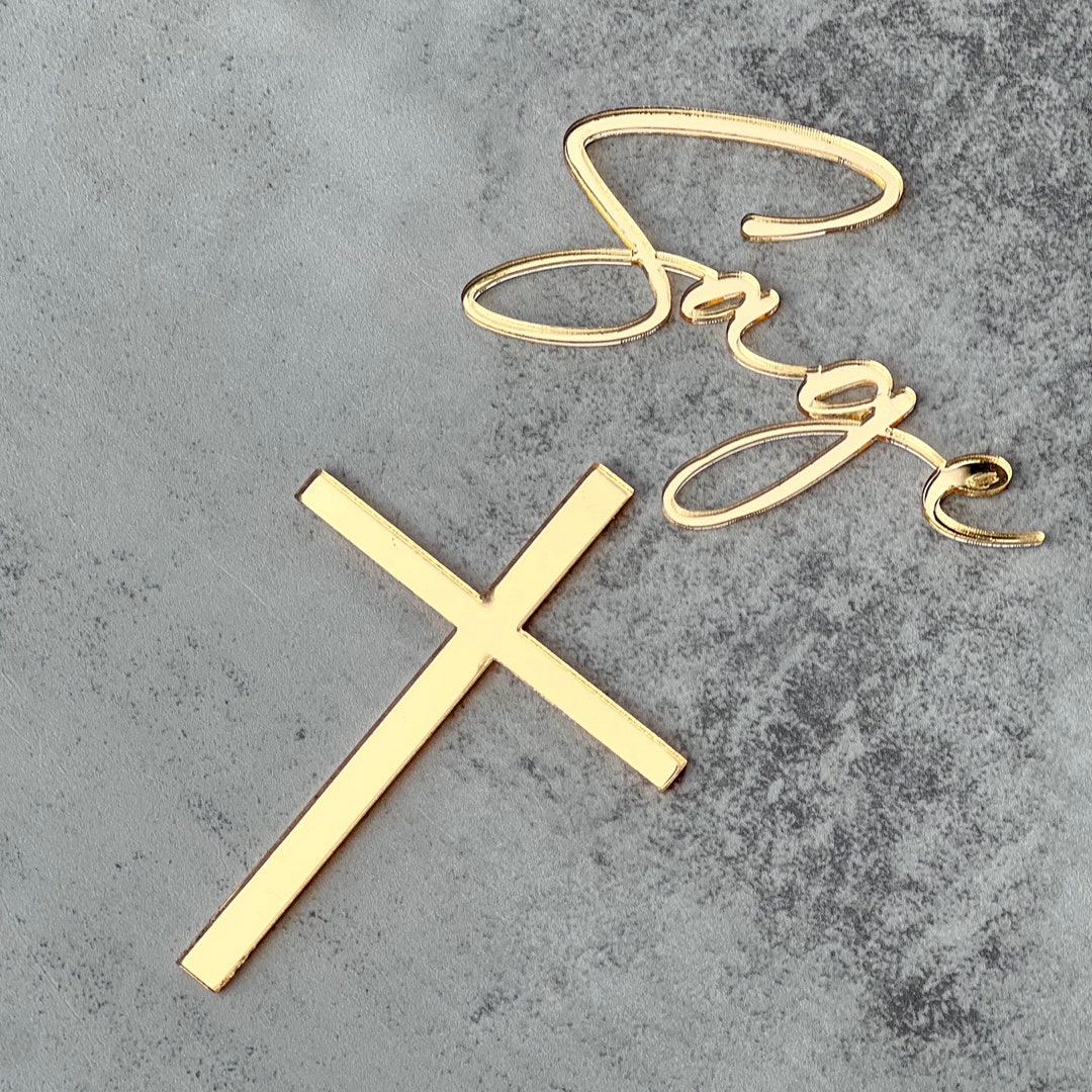 Acrylic Cross, Baptism Cross, Christening Cross,crucifix, Baby Blessing ...