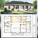 Willow Lane House Plan, 1665 Square Feet - Etsy