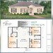Willow Lane House Plan, 1665 Square Feet - Etsy