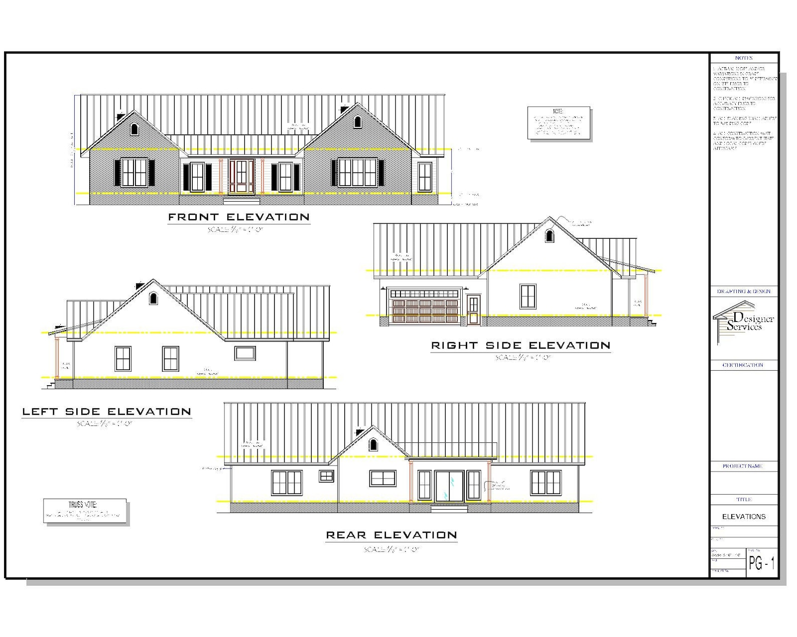 Pine Ridge House Plan, 2568 Square Feet - Etsy