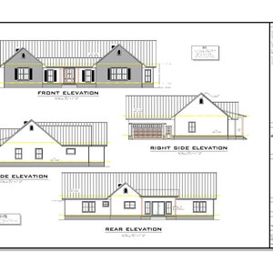 Pine Ridge House Plan, 2568 Square Feet - Etsy