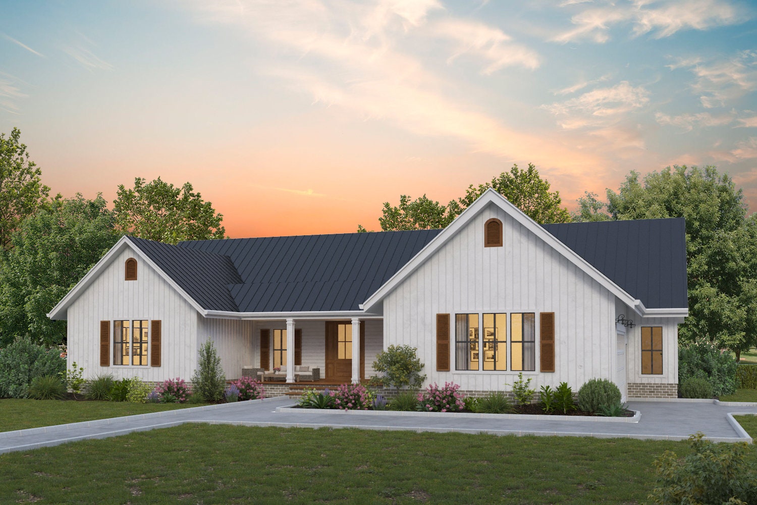 Pine Ridge House Plan, 2568 Square Feet - Etsy