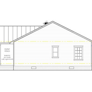 Willow Lane House Plan, 1664 Square Feet, Gable Roof Option - Etsy Canada