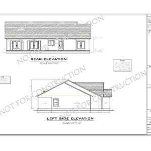 Rhodes House Plan - Etsy