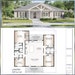 Landry House Plan, 2287 - Etsy