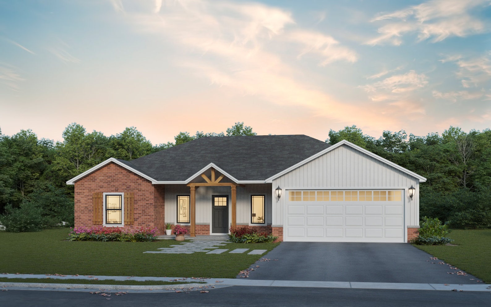 Suncrest House Plan, 1504 Square Feet - Etsy