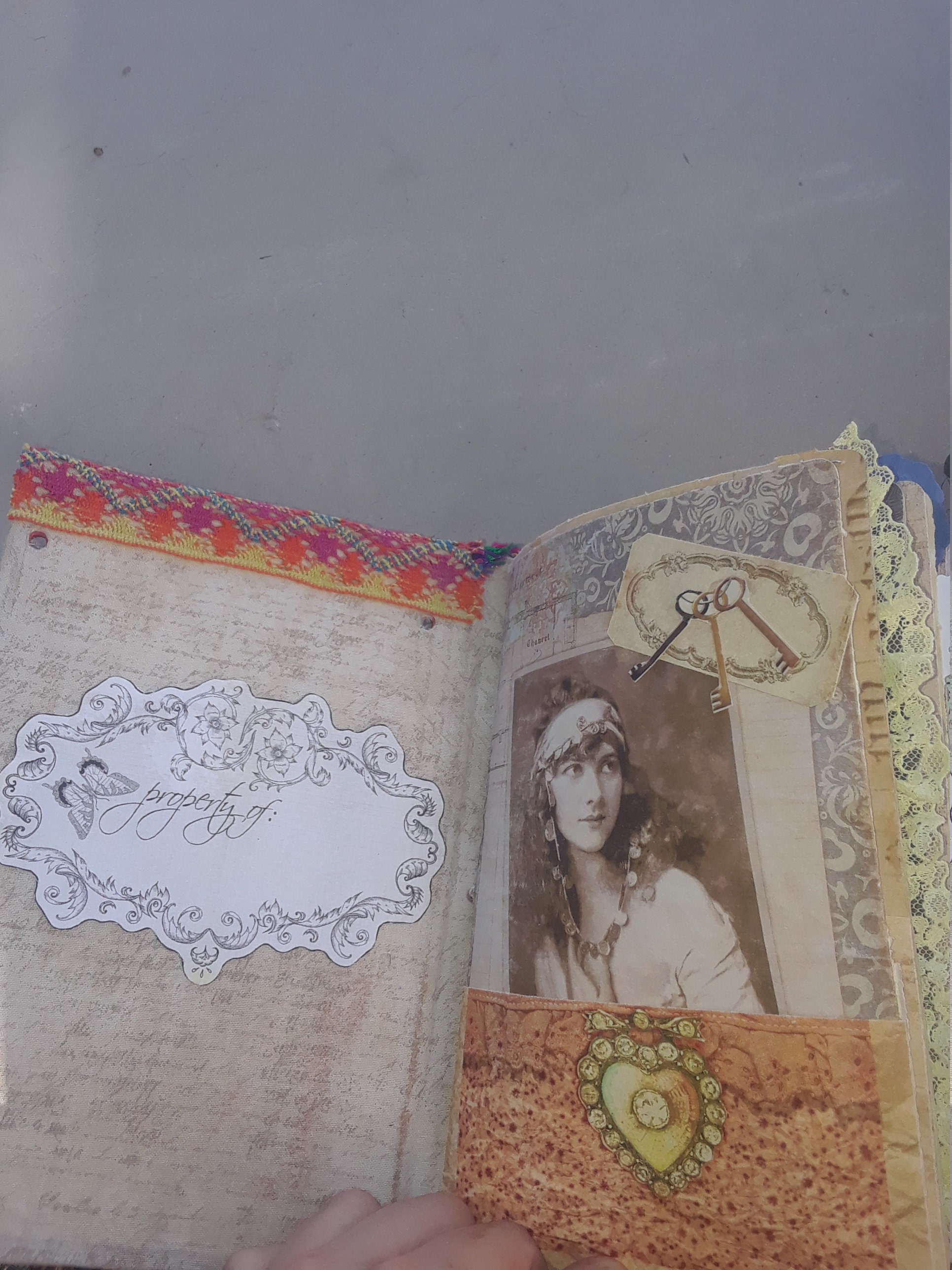 Gypsy boho junk journal | Etsy